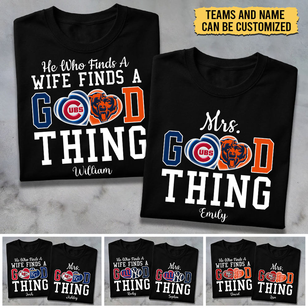 Find A Good Thing Couple Shirt - Customized Shirt – dekor365